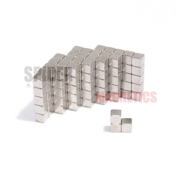 Magnets 5x5x5 mm N35 Grade Square Neodymium Blocks 5mm x 5mm x 5mm ...